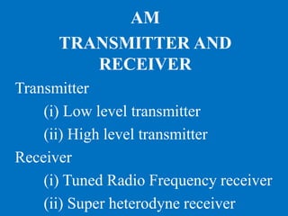 AM - Modulator and Demodulator | PDF