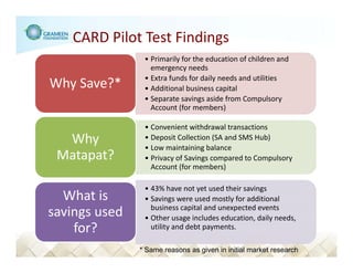 Successful Savings Mobilization | PDF