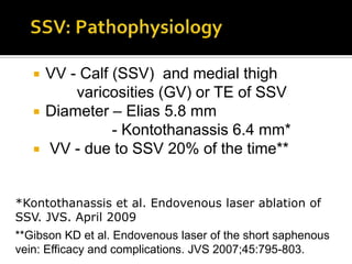 SSV: Anatomy & Pathophysiology | PDF