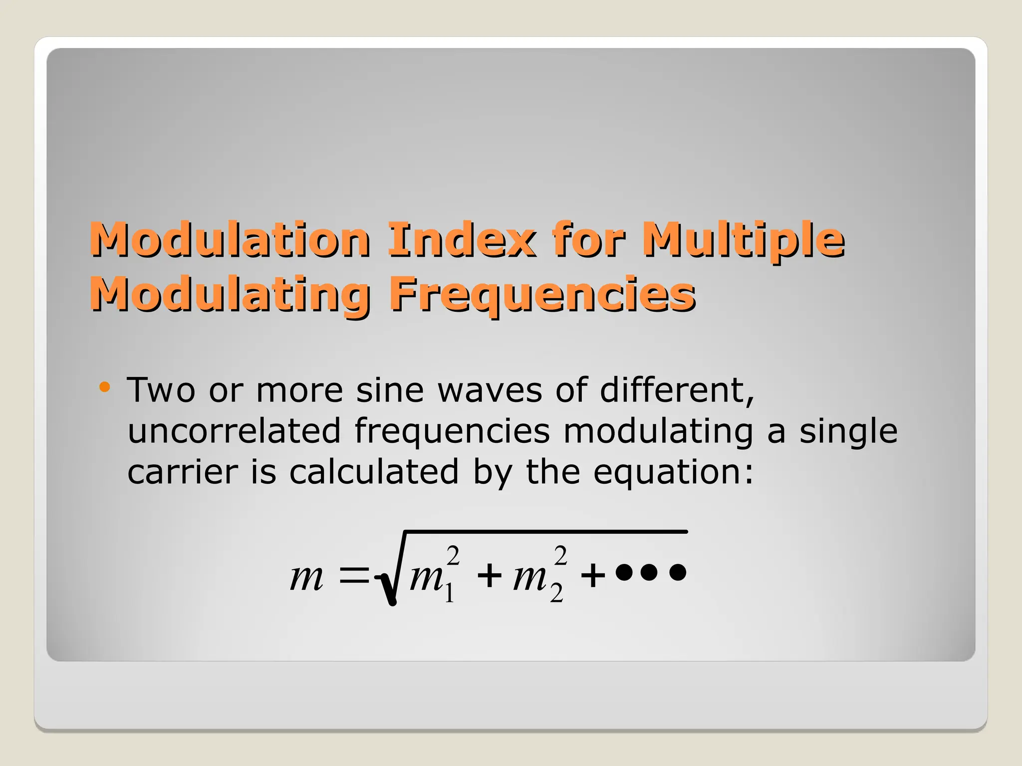 Amplitude modulation and frequency modulation in analog and digital ...