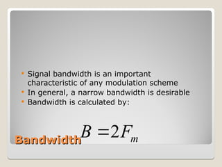 Amplitude modulation and frequency modulation | PPT