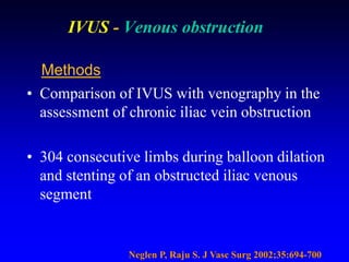 Deep Vein Pathophysiology: Reflux & Obstruction | PDF