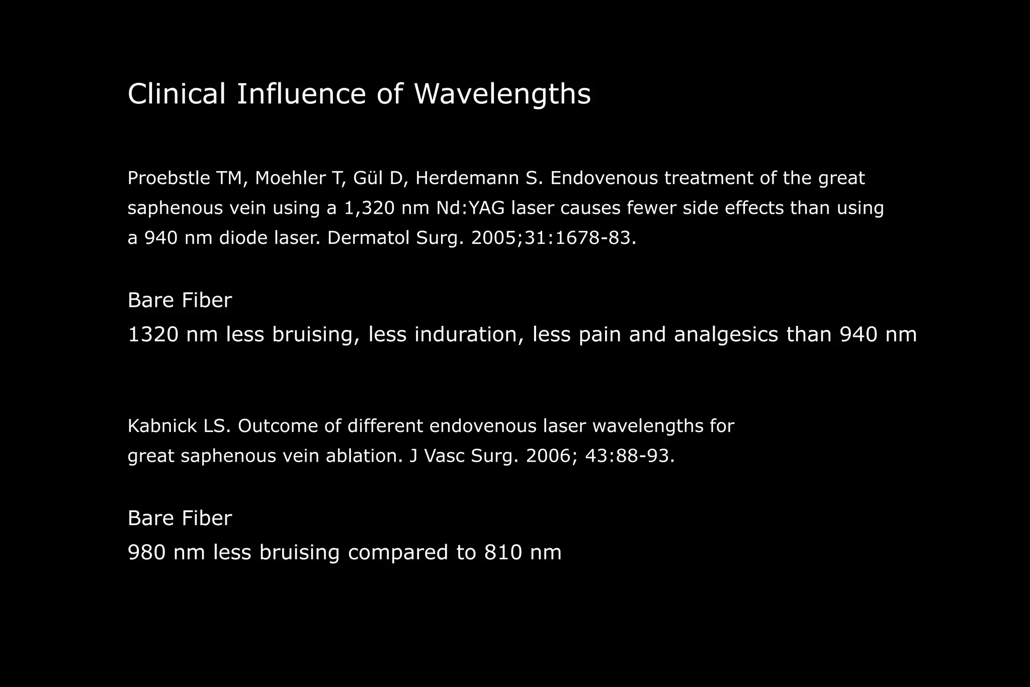 How do Laser Wavelengths & Fibers Differ Clinically? | PDF