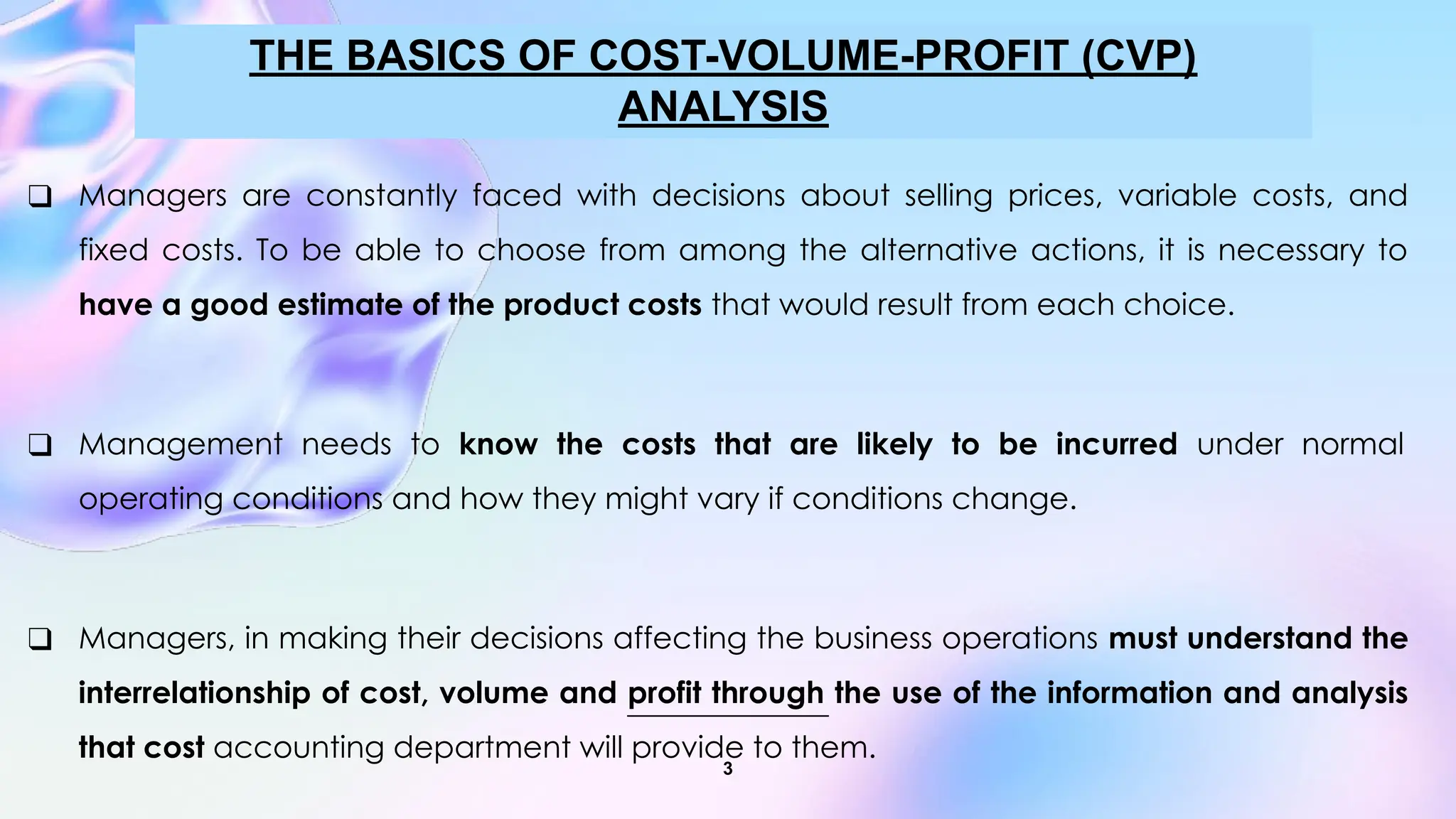 Chapter-3_CVP-analysis presentation of group | PPT