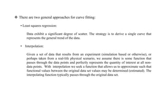 Curve Fitting | PPTX