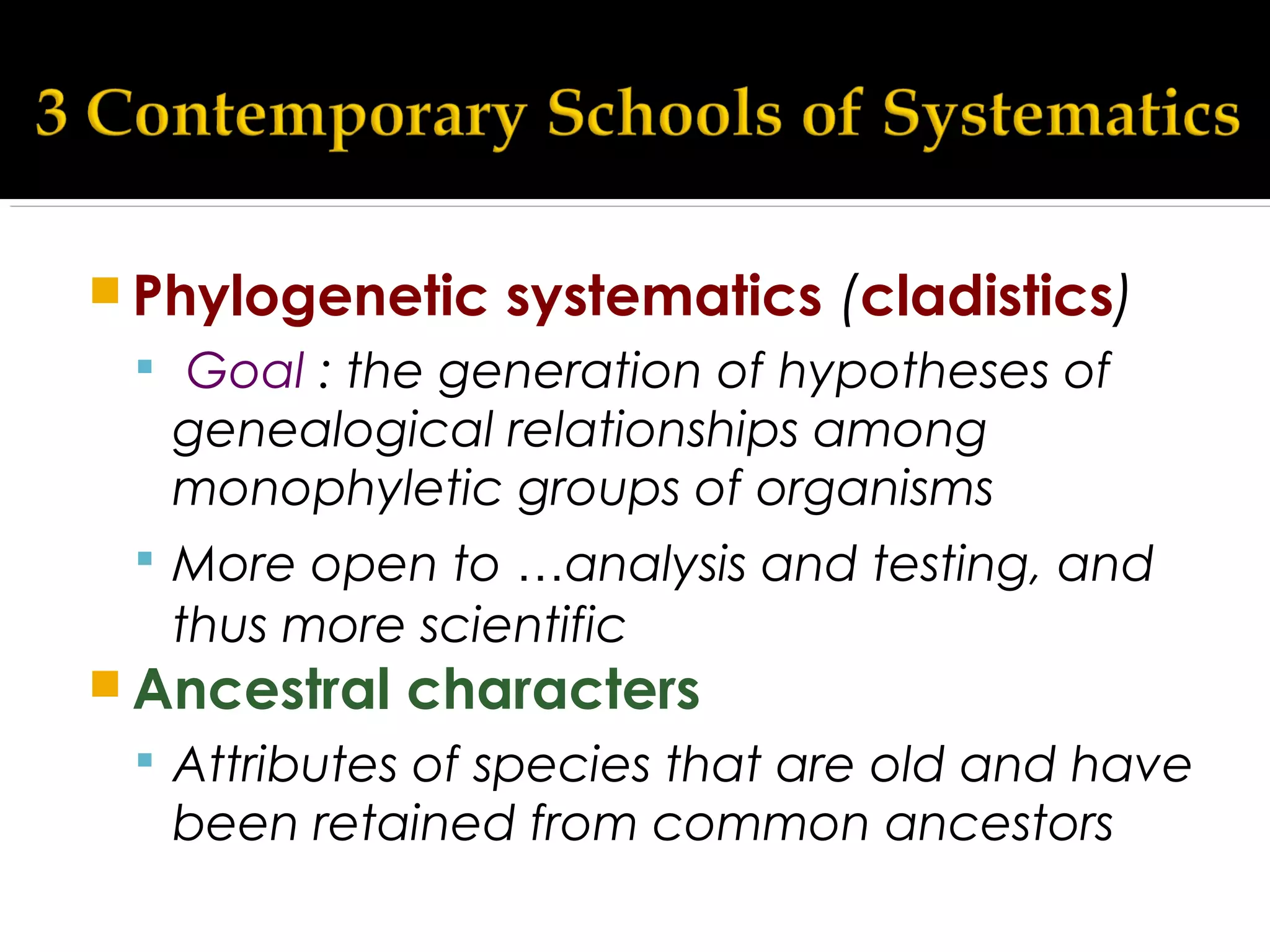 Animal Morphology : Animal Classification, Phylogeny and Organization | PPT