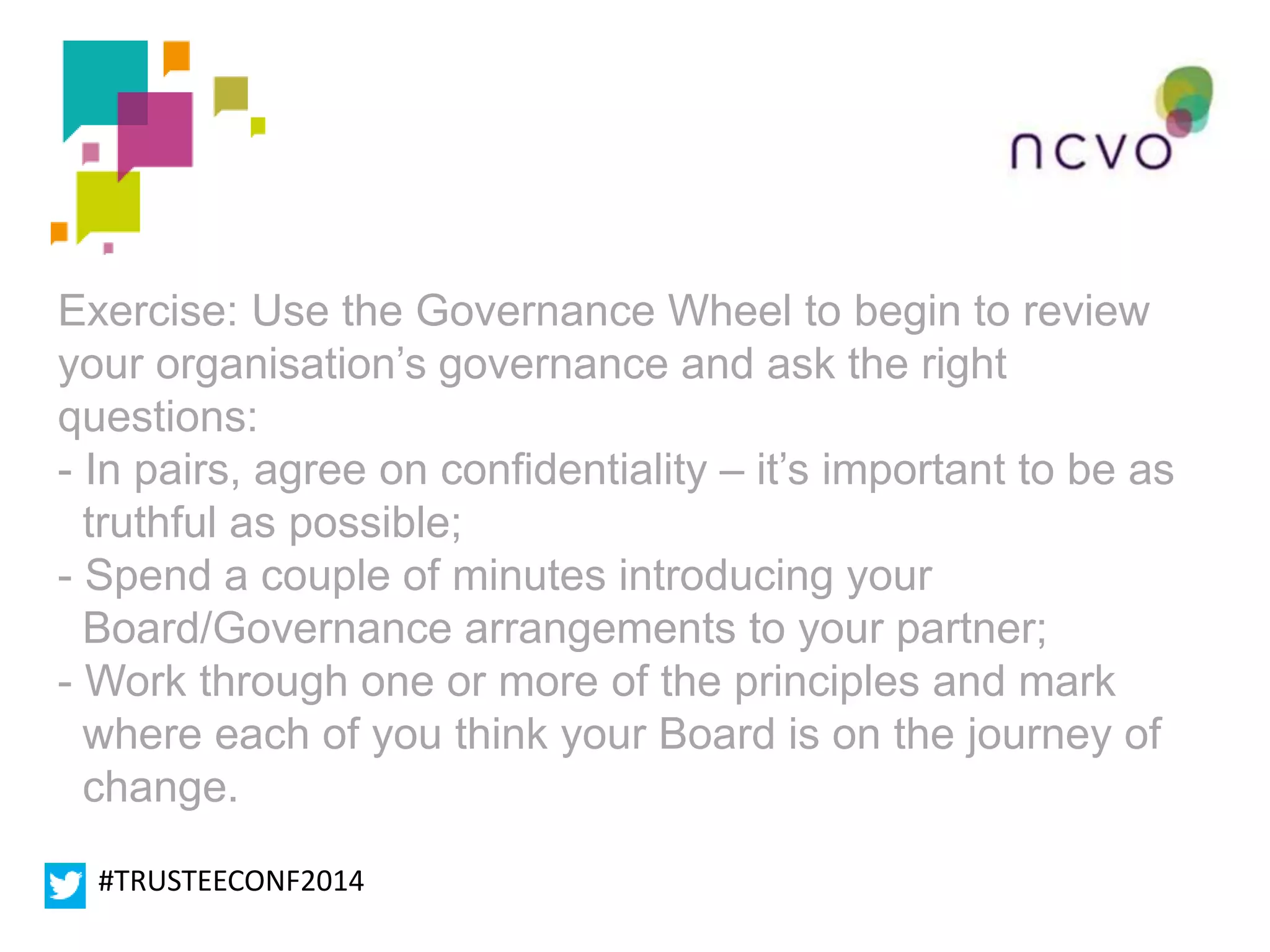 The Governance Wheel: In control; clear direction | PPTX