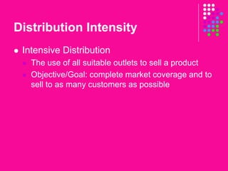 Am 2 channels of distribution | PPT