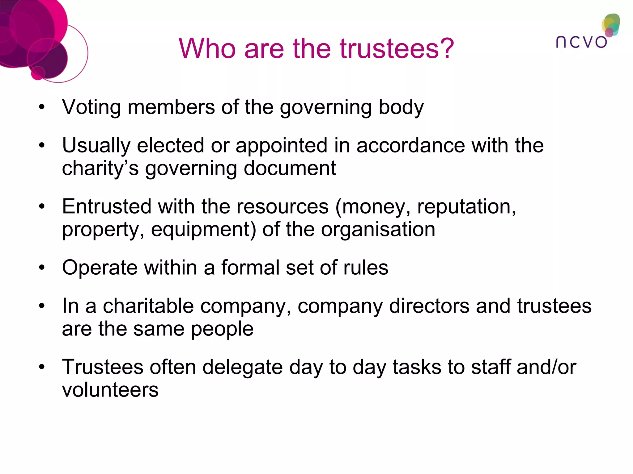 What every new trustee should know | PDF