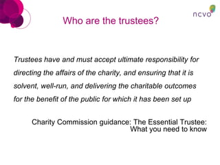 What every new trustee should know | PDF