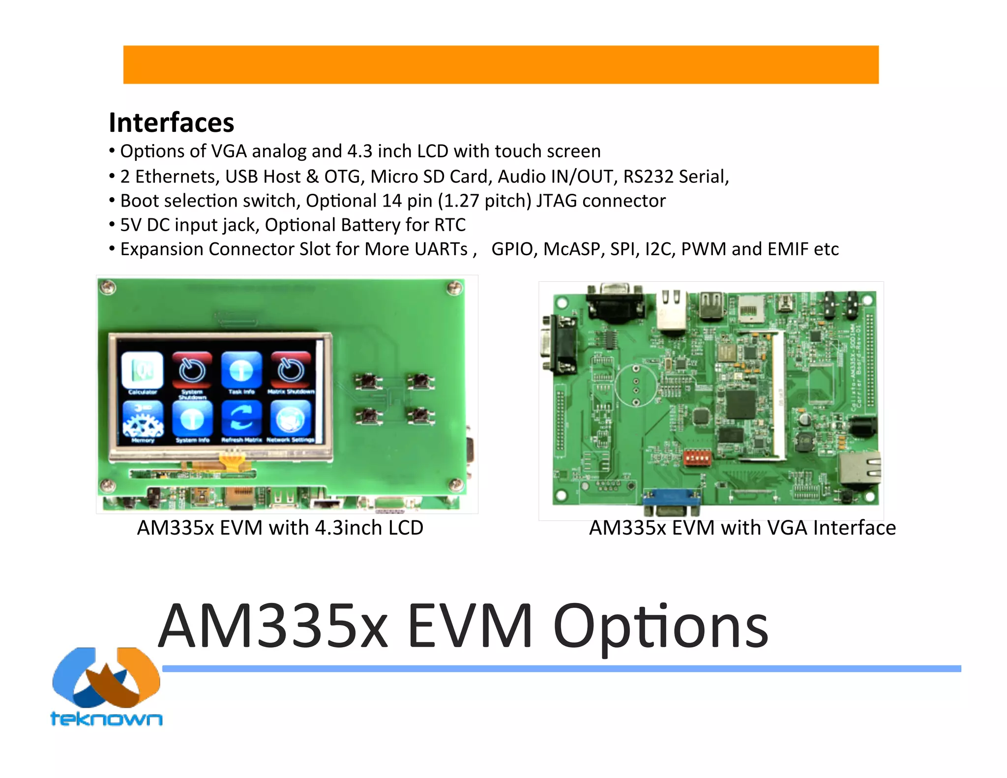 Am335x SOM from Calixto. Represented by Teknown in Americas | PDF