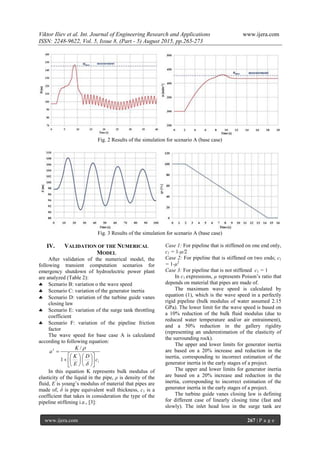Sensitivity of Transient Phenomena Analysis of the Francis Turbine Power Plants | PDF | Physics ...