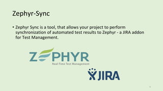 Cucumber, Zephyr and All the Rest | PPTX