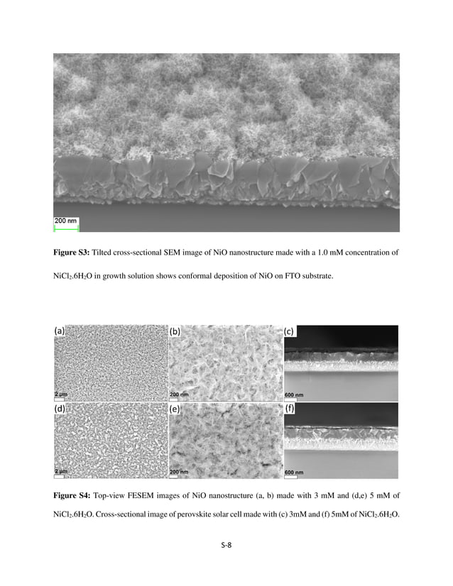 Consistently High Voc Values in p-i-n Type Perovskite Solar Cells Using Ni3+-Doped NiO Nanomesh ...