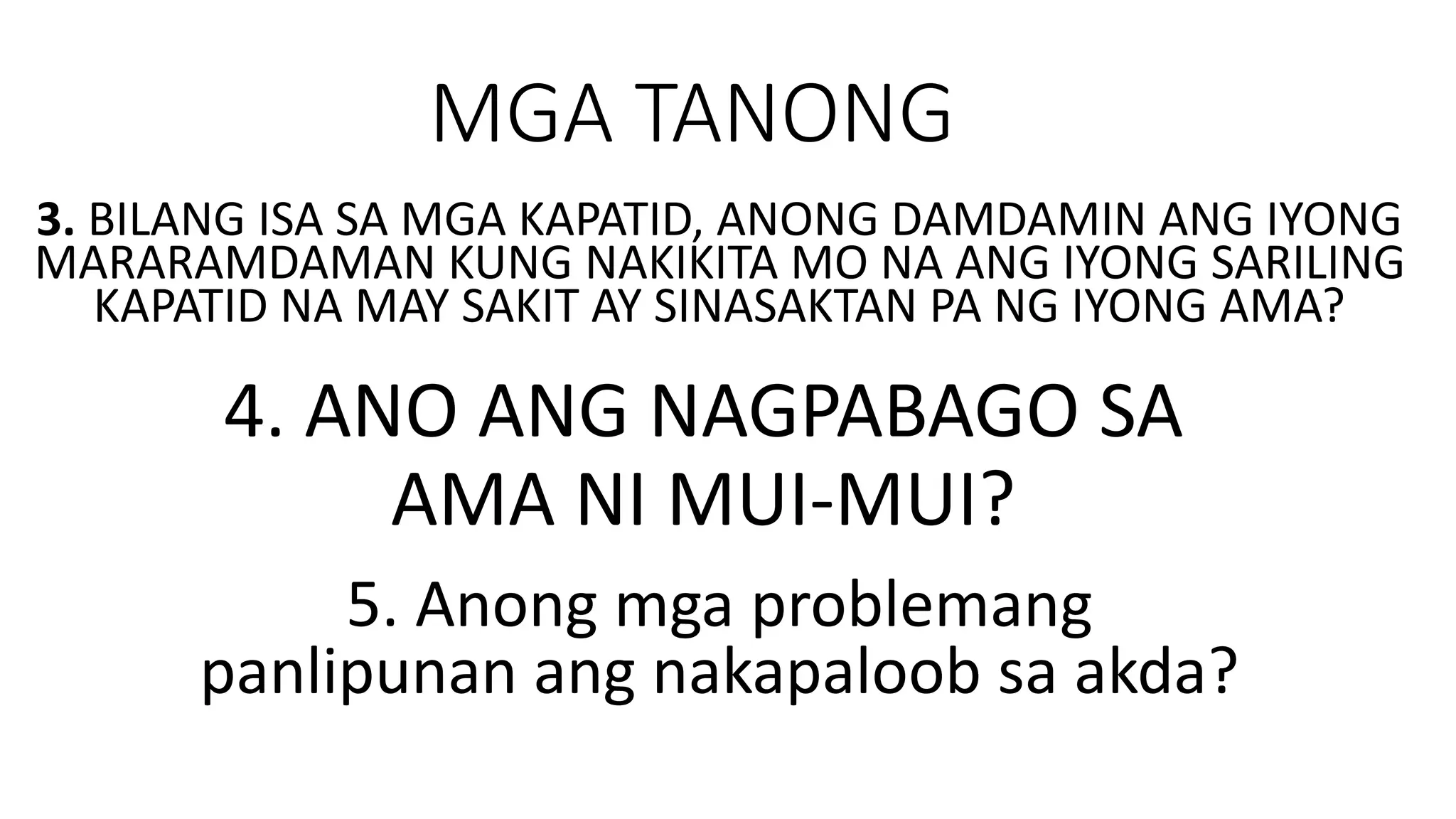 Ang Ama: Filipino 9 panitikang Asyano... | PPTX
