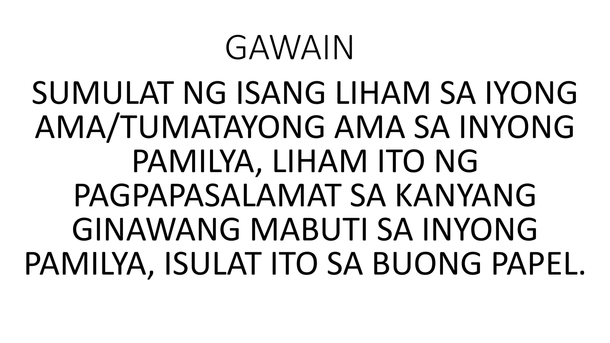 Ang Ama: Filipino 9 panitikang Asyano... | PPTX
