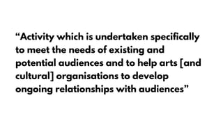 Digital audience development | PDF