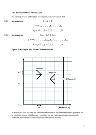 Solution to Black-Scholes P.D.E. via Finite Difference Methods (MatLab ...