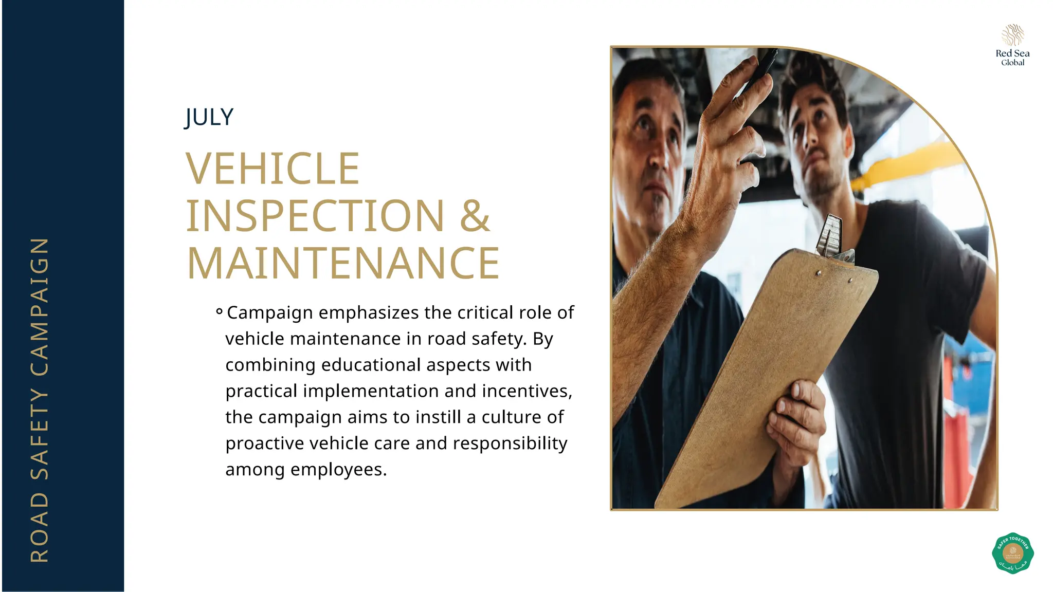 AMAALA -Destination Road Safety Campaign-July-Vehicle Inspection ...