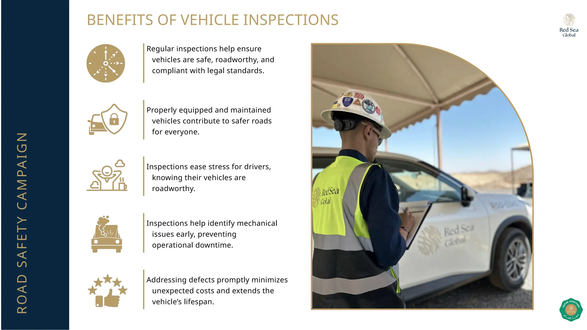 AMAALA -Destination Road Safety Campaign-July-Vehicle Inspection ...