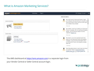 [Amazon] CPC Strategy when selling the products on Amazon | PPT