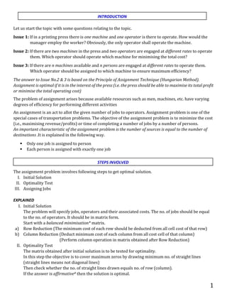 AMA_Assignment Theory notes | PDF