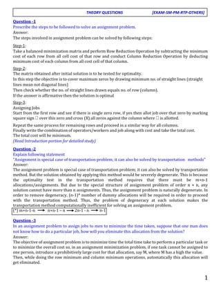 AMA_Assignment Theory notes | PDF