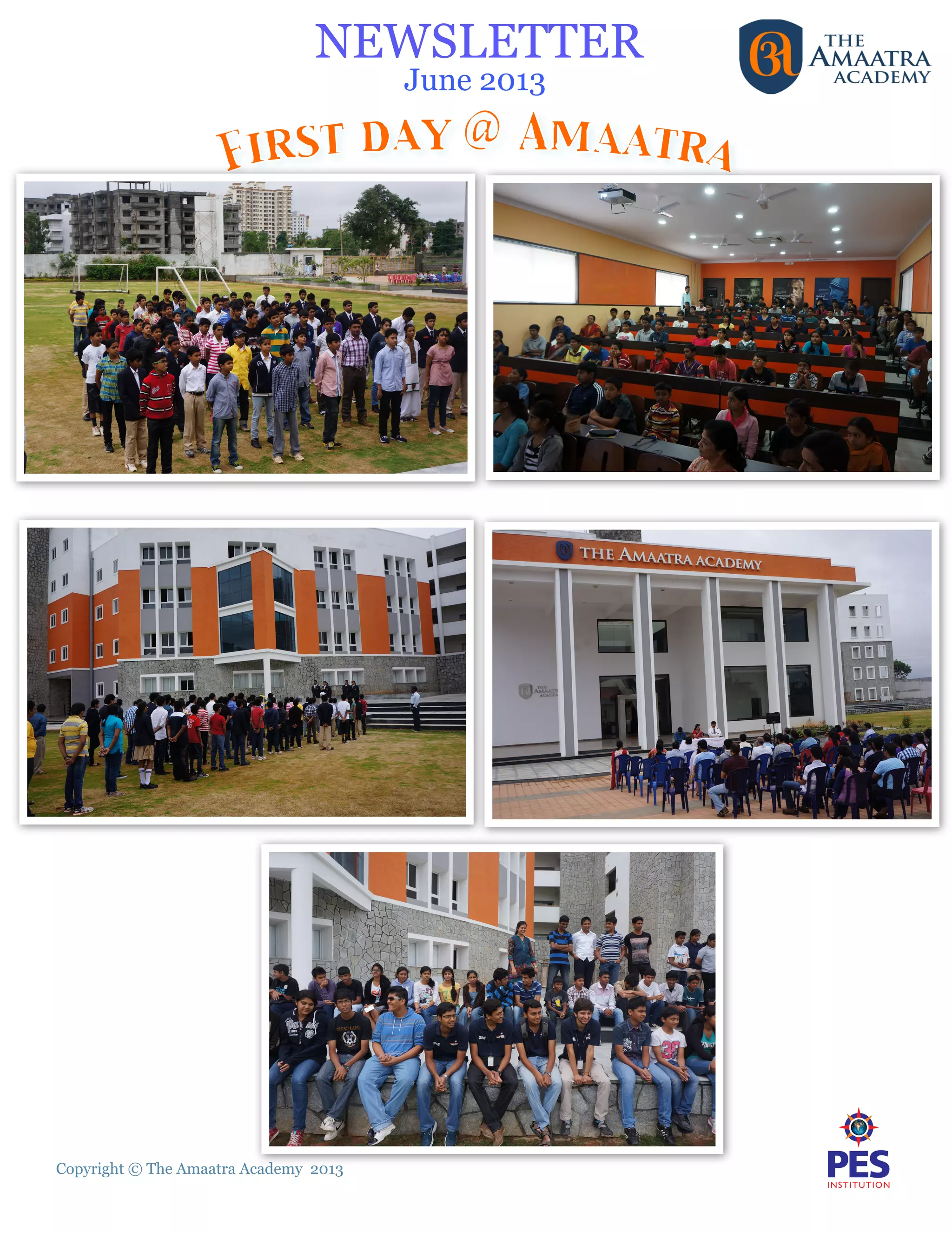 Newsletter, The Amaatra Academy - June 2013 | PDF