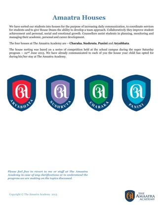 Newsletter, The Amaatra Academy - June 2013 | PDF