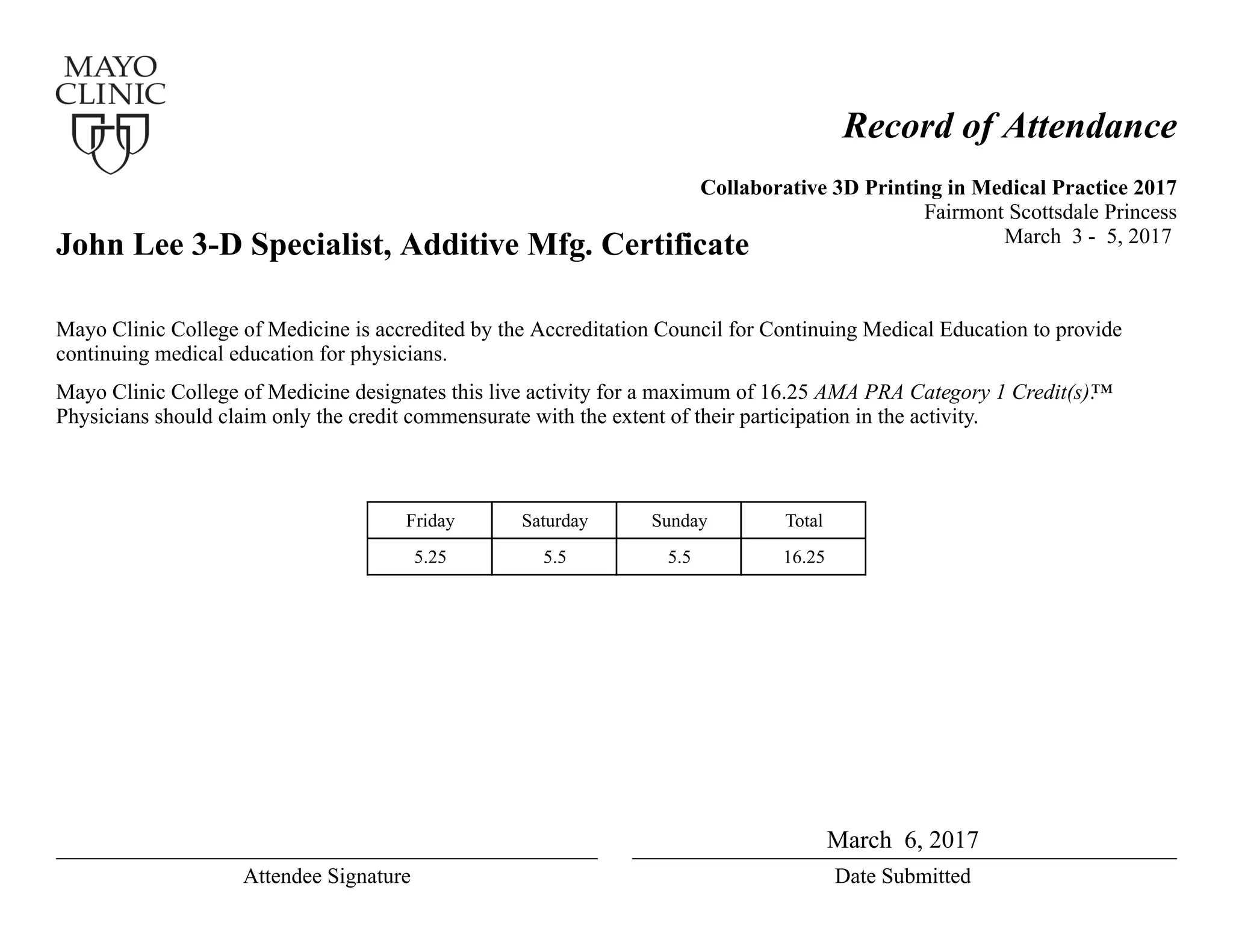 Mayo Clinic Course: Collaborative 3D Printing in Medical Practice | PDF
