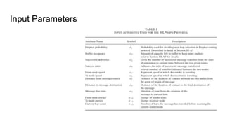 A machine learning based protocol for efficient routing in opportunistic networks | PPTX