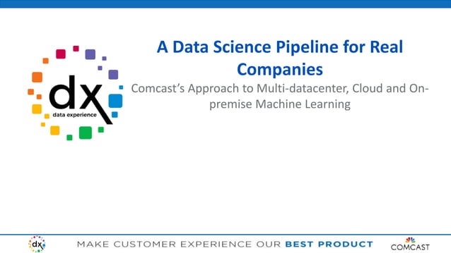 A machine learning and data science pipeline for real companies | PPTX ...