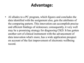 A Machine Learning Methodology for Diagnosing Chronic Kidney Disease (6 ...