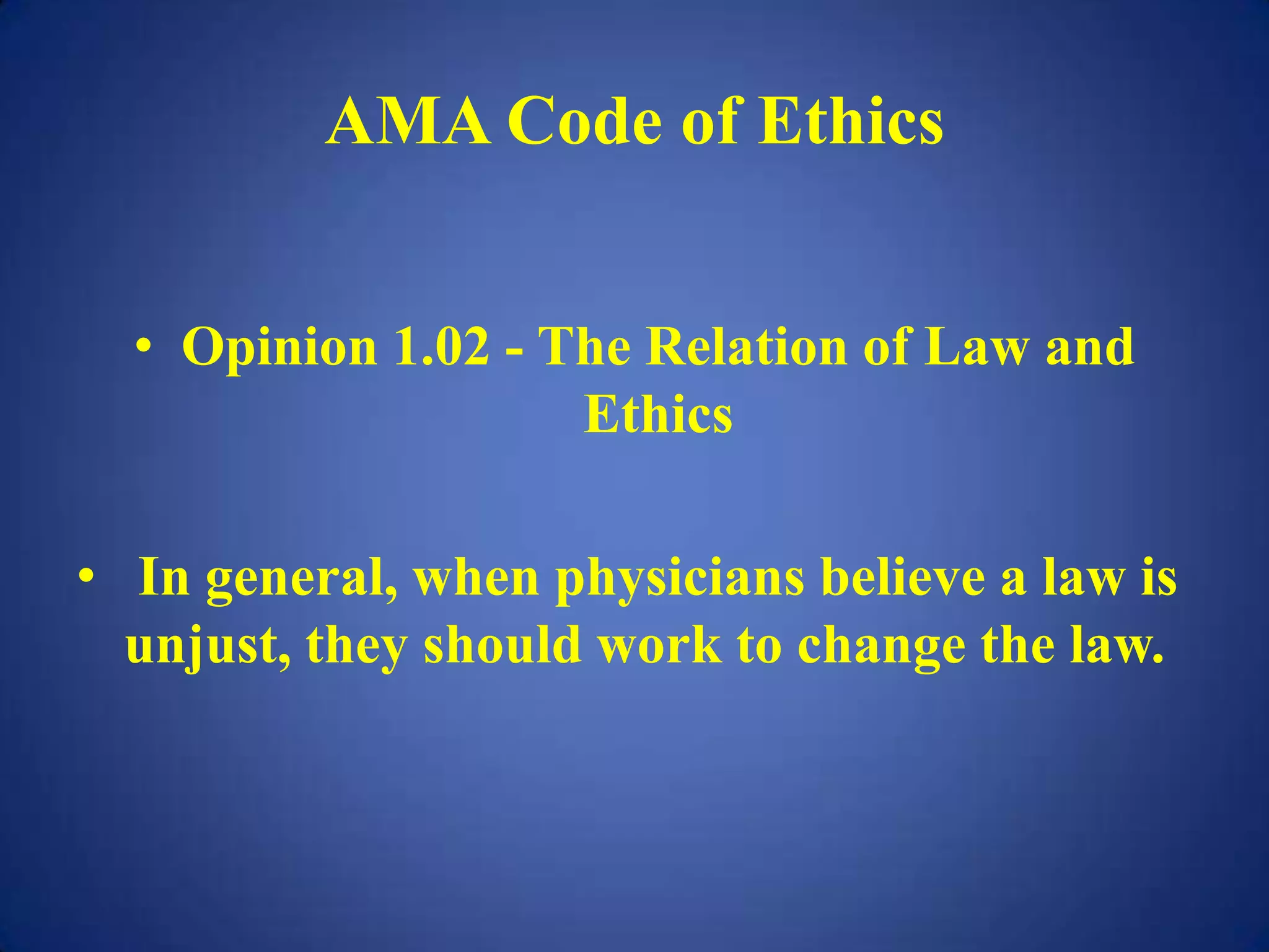 Ama Code Of Ethics | PPTX