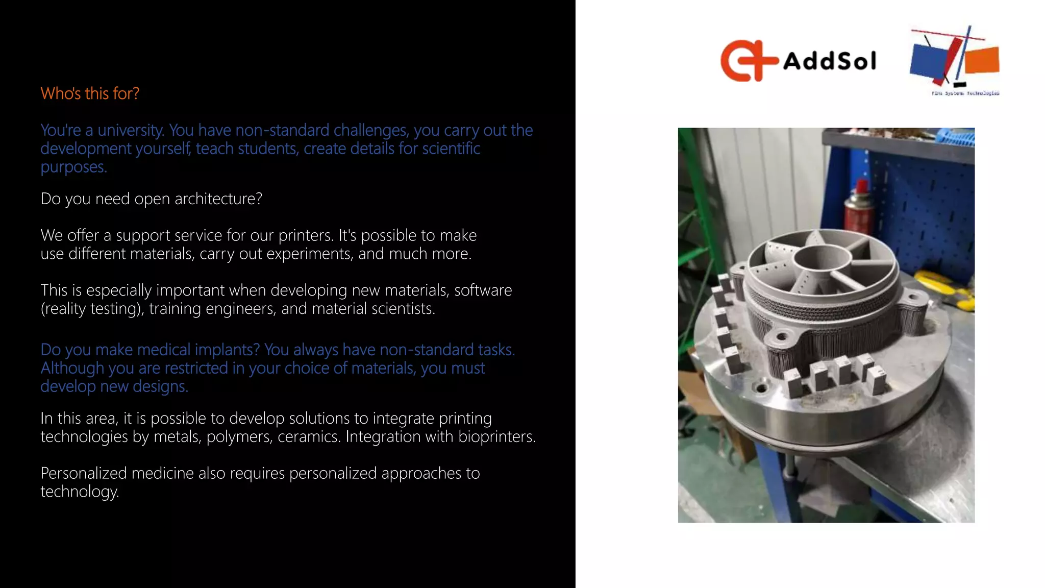 Additive manufacturing. Open architecture | PPT