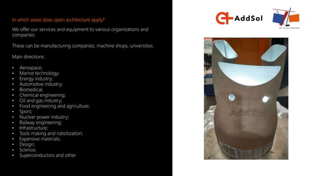 Additive manufacturing. Open architecture | PPT