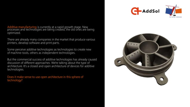 Additive manufacturing. Open architecture | PPT