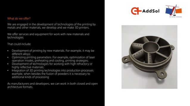 Additive manufacturing. Open architecture | PPT