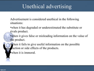 Unethical Practices | PPT