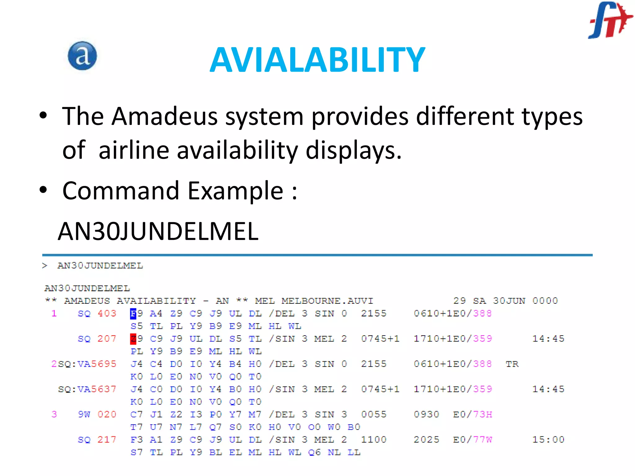Amadeus GDS | PPTX