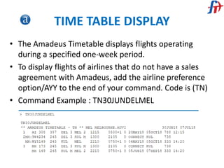 Amadeus GDS | PPTX