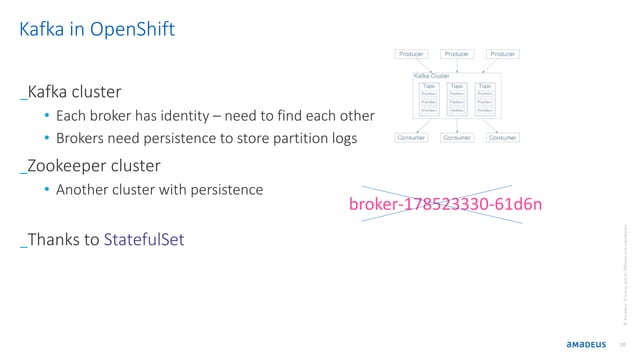 Building Data Streaming Platforms using OpenShift and Kafka | PPTX | Cloud Computing | Internet