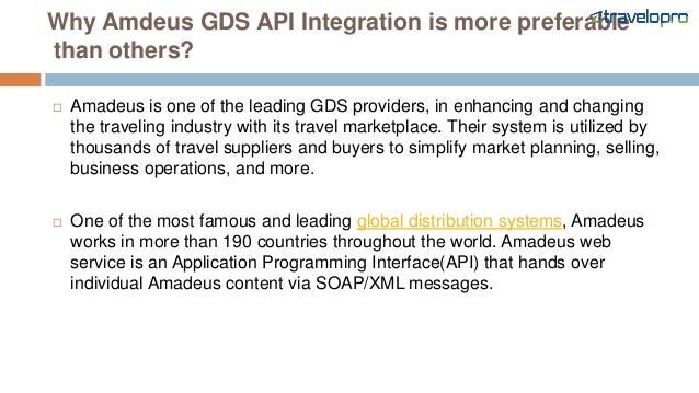 Amadeus API Cost | PPTX