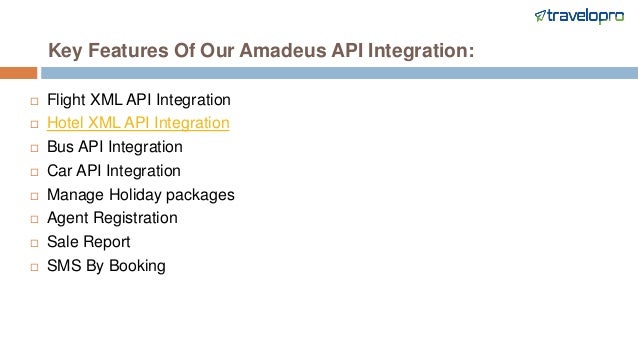 Amadeus API Cost | PPTX