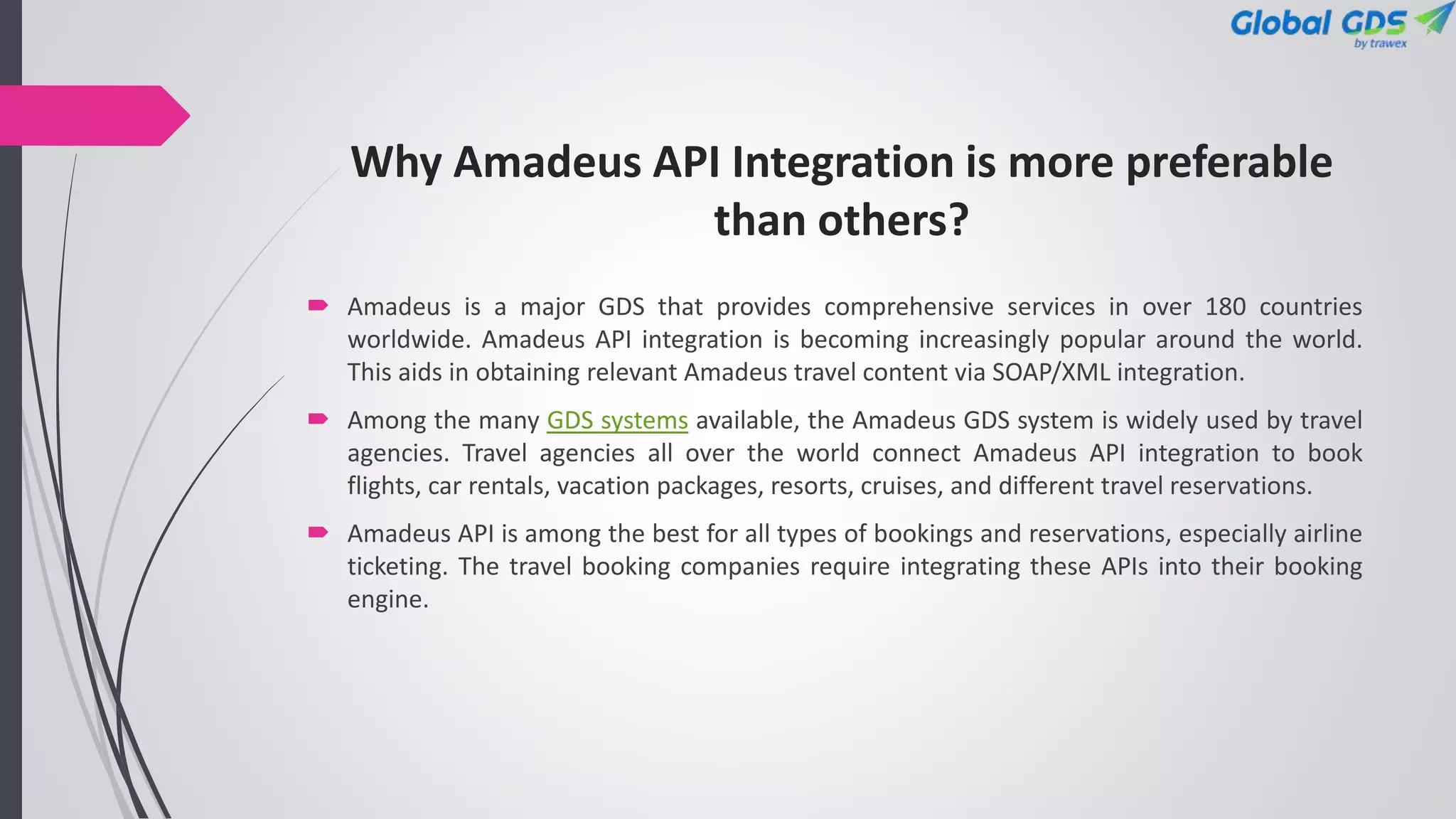 Amadeus API Integration | PPT
