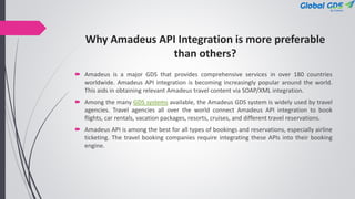 Amadeus API Integration | PPT