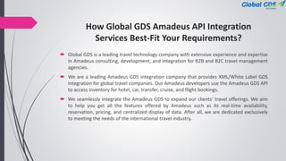 Amadeus API Integration | PPT