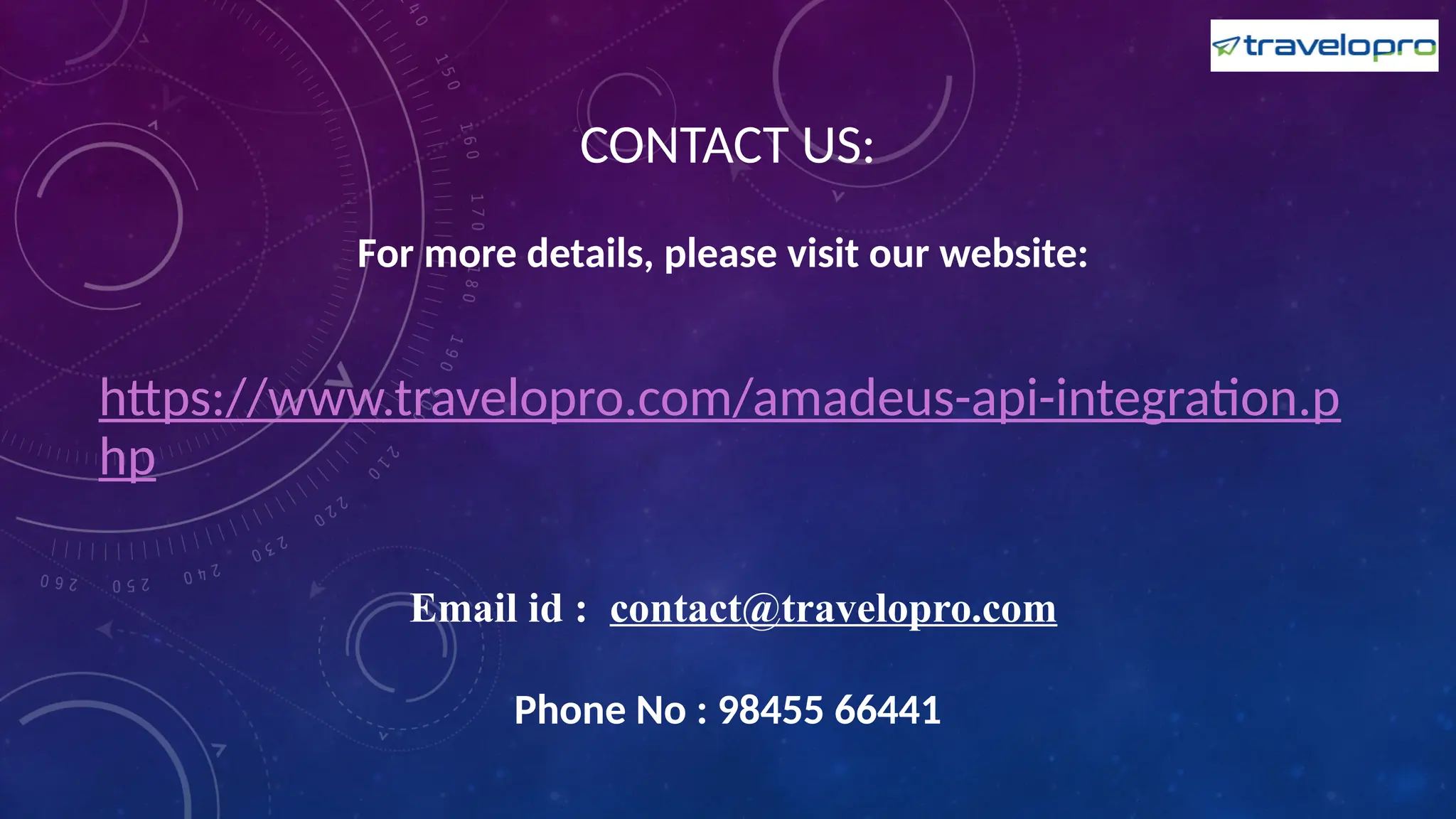 Amadeus API Integration | Amadeus GDS | Amadeus Software | PPTX