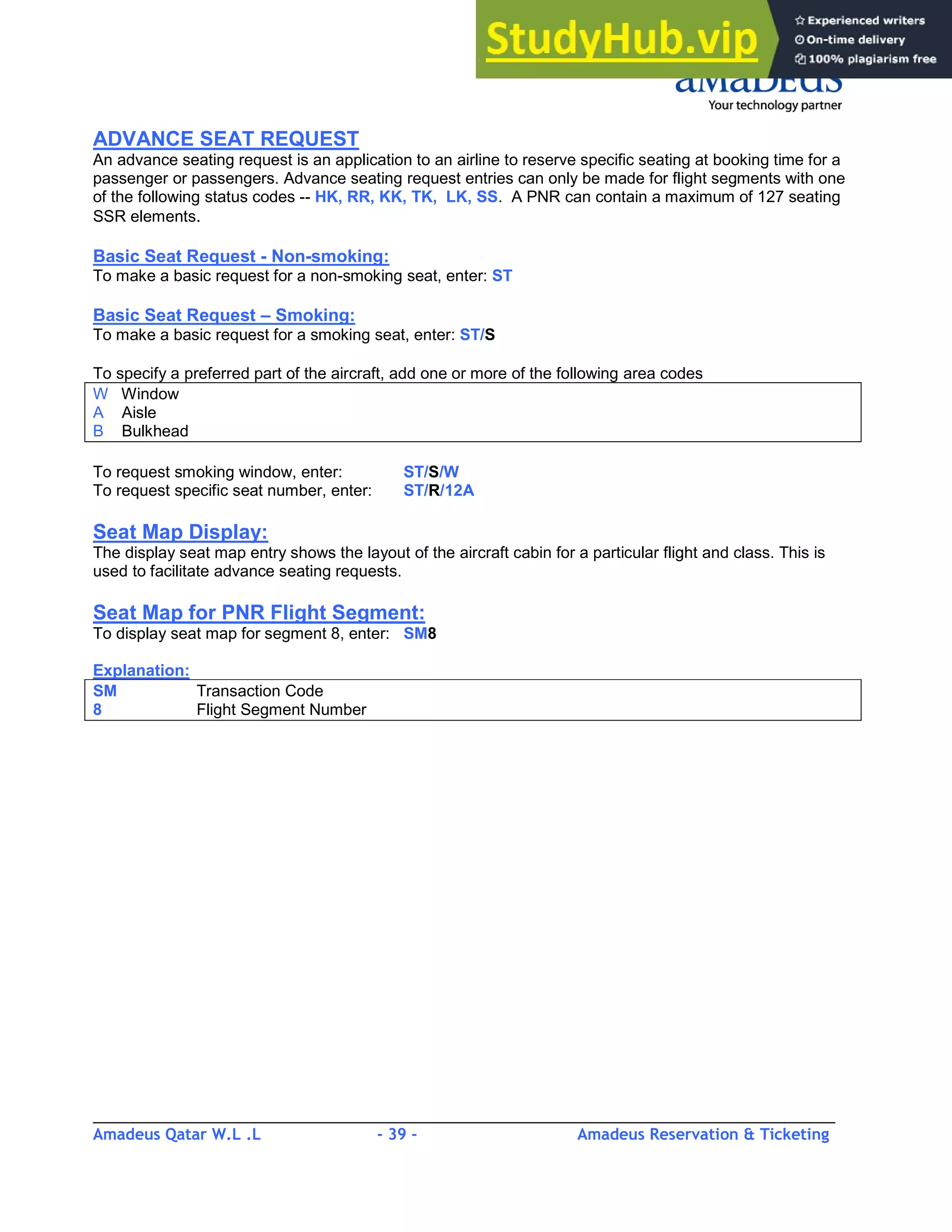 Amadeus Basic Training Manual | PDF