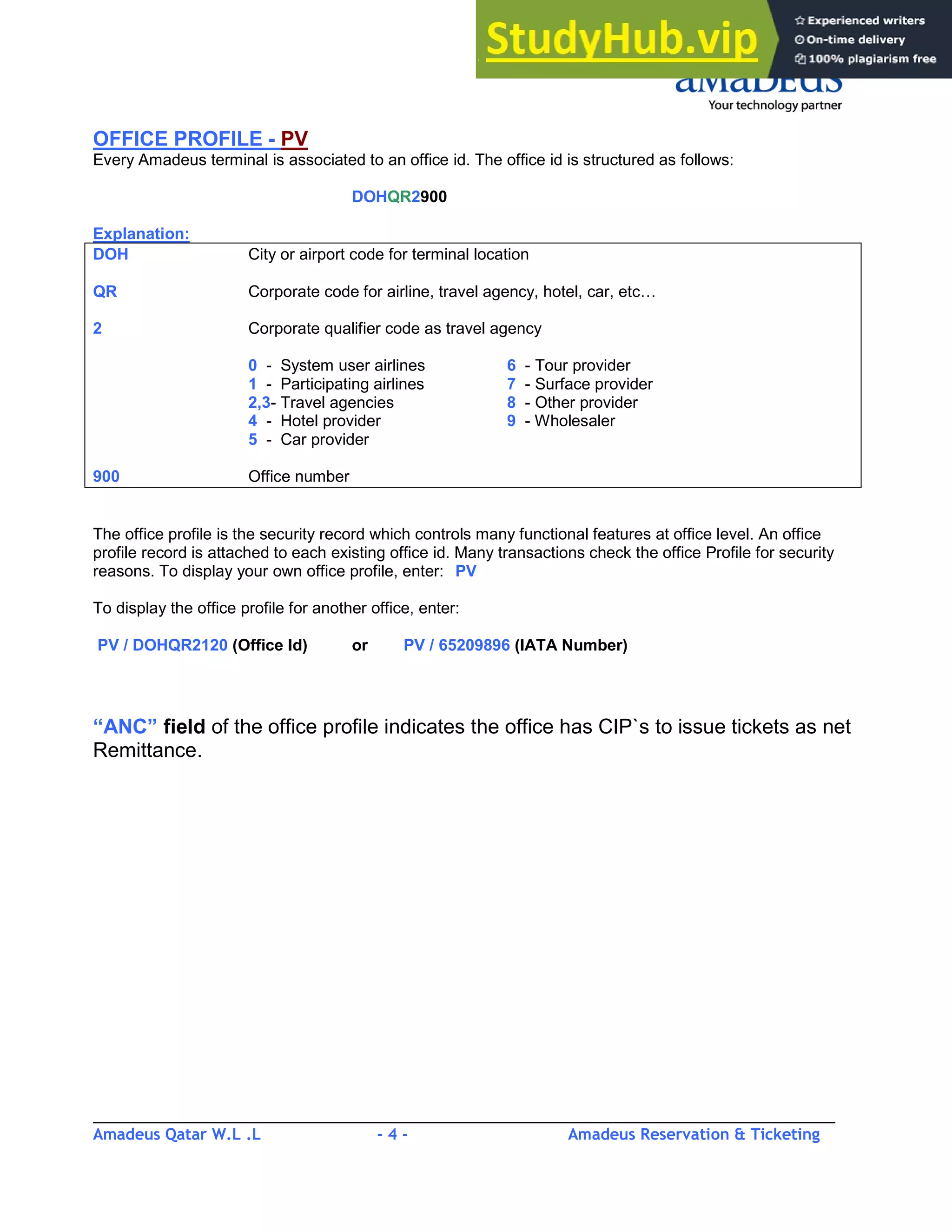 Amadeus Basic Training Manual | PDF